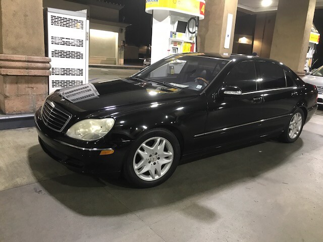 Excellent Condition 2003 Mercedes-Benz S430 Black