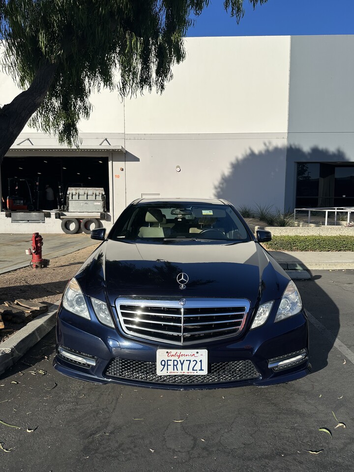 무사고, Low mile, 카펙스 보유, 스모그, 전 차주 2명 상태 최상 2012 Mercedes-Benz E350 NAVY