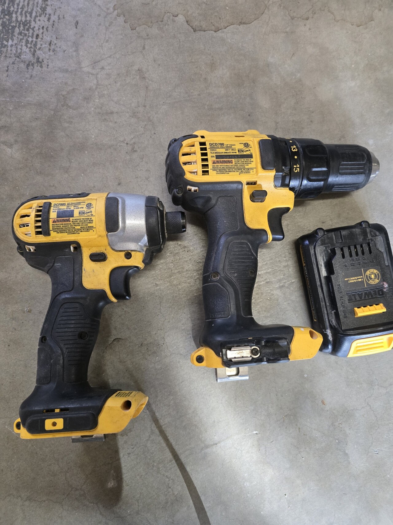 Dewalt 20V Drill/Impact Driver
